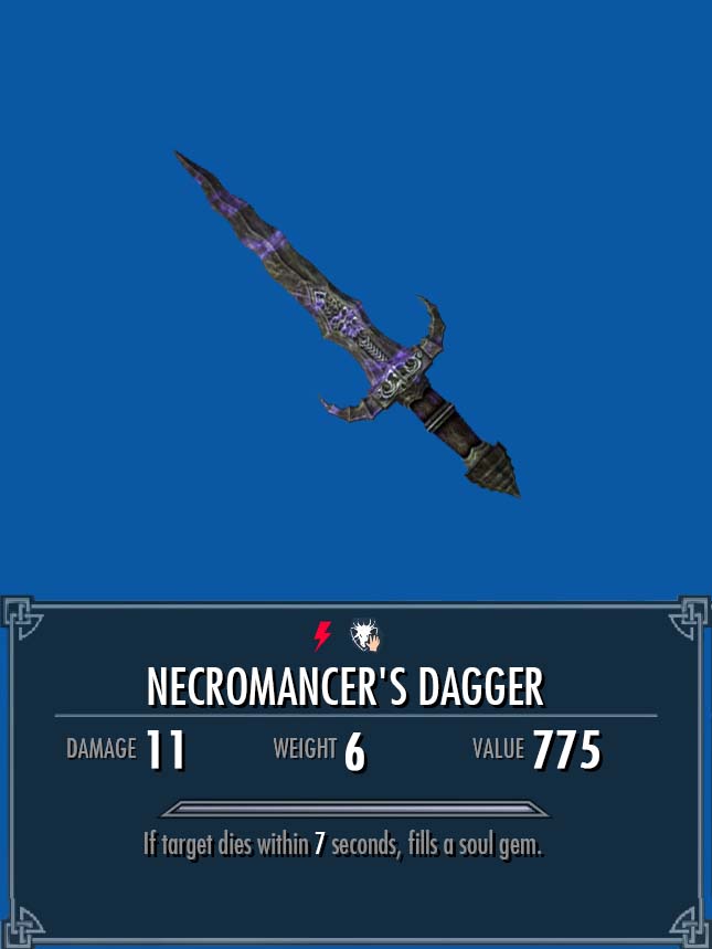 Necromancers Dagger Legacy Of The Dragonborn Fandom