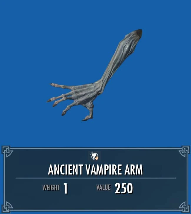 Ancient Vampire Arm | Legacy of the Dragonborn | Fandom