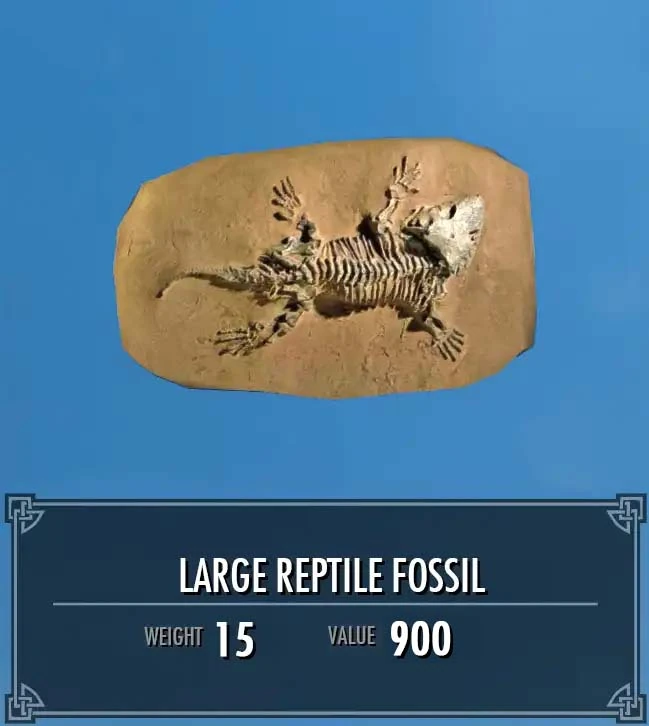 Large Reptile Fossil | Legacy of the Dragonborn | Fandom