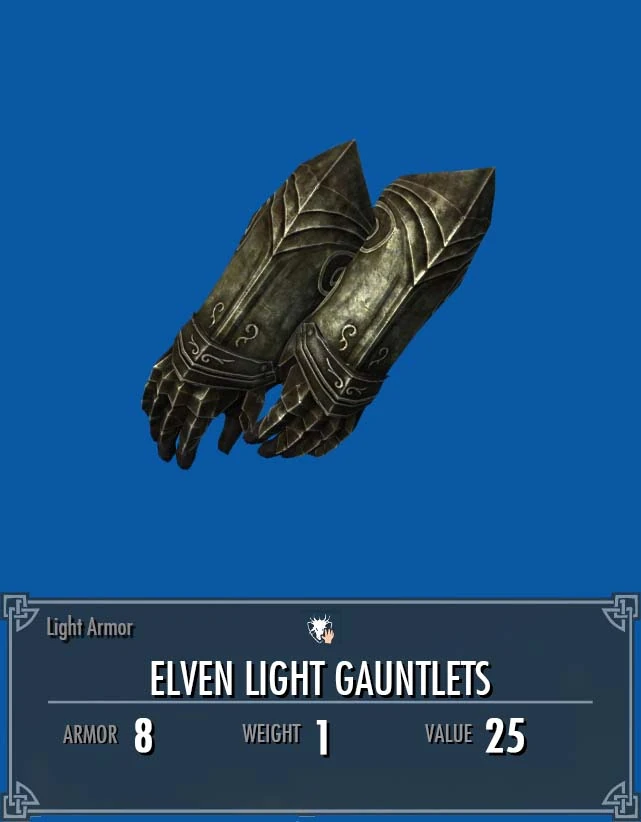 Elven Light Gauntlets | Legacy of the Dragonborn | Fandom