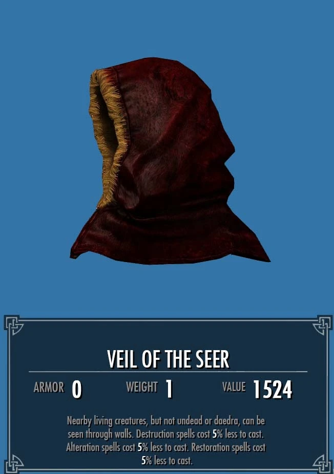 Veil of the Seer | Legacy of the Dragonborn | Fandom