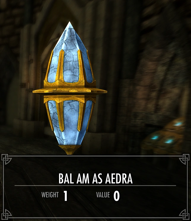 Bal am as Aedra | Legacy of the Dragonborn | Fandom