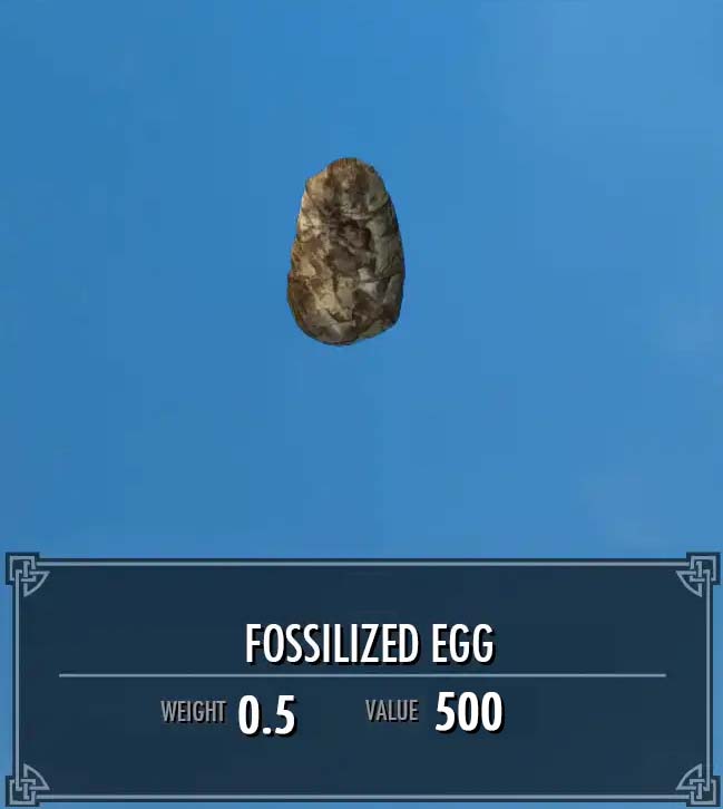 Fossilized Egg Legacy Of The Dragonborn Fandom