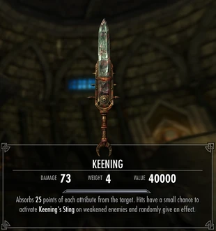 Keening (Tools of Kagrenac) | Legacy of the Dragonborn | Fandom