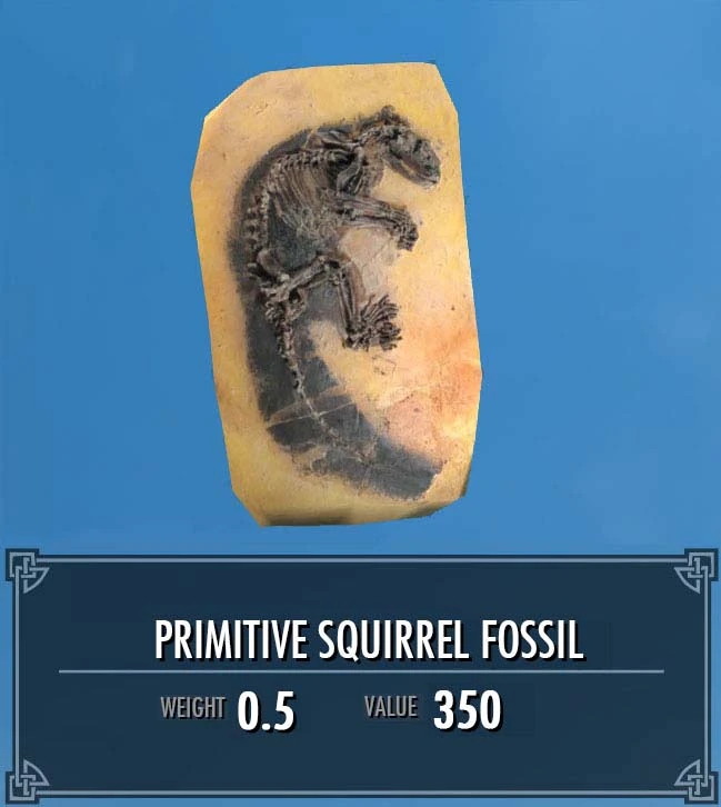 Primitive Squirrel Fossil | Legacy of the Dragonborn | Fandom