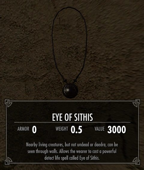 Eye of Sithis | Legacy of the Dragonborn | Fandom