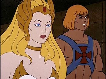 Image - She-ra and he-man.JPG | Legends of the Multi Universe Wiki ...