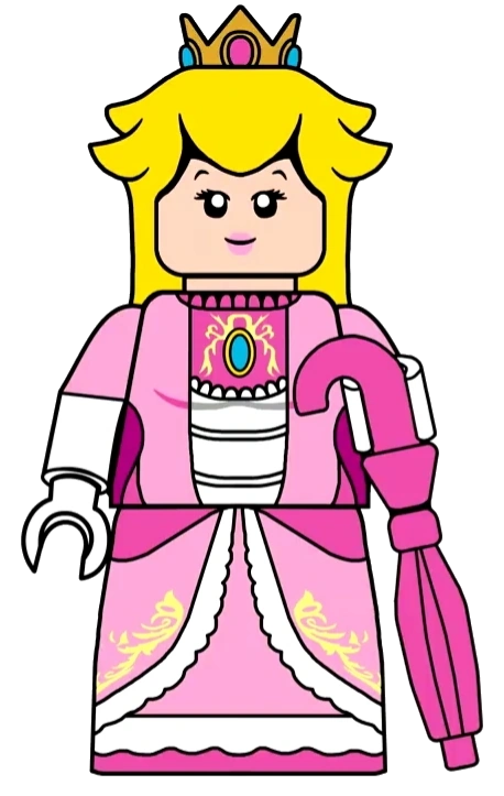 Princess Peach (CJDM1999) | LEGO Dimensions Customs Community | Fandom