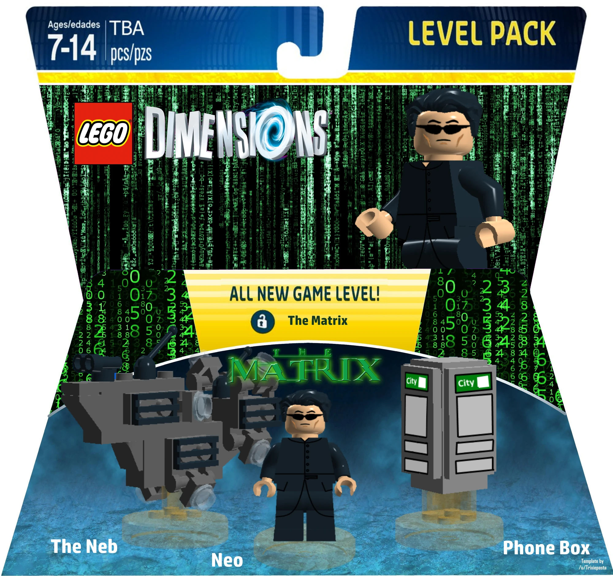 The Matrix Level Pack (Xsizter) | LEGO Dimensions Customs Community ...