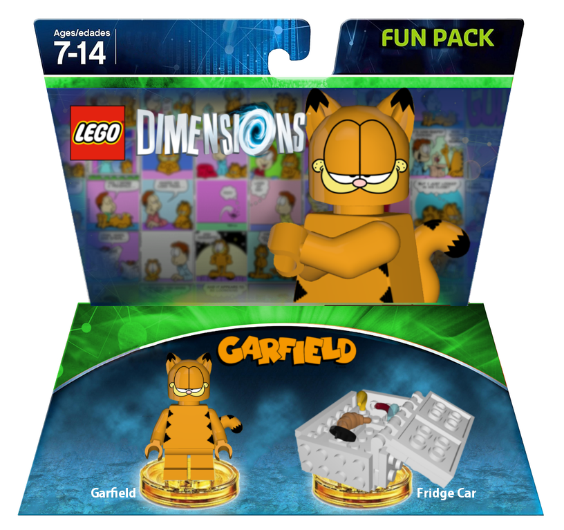 Garfield | LEGO Dimensions Customs Community | FANDOM powered by Wikia