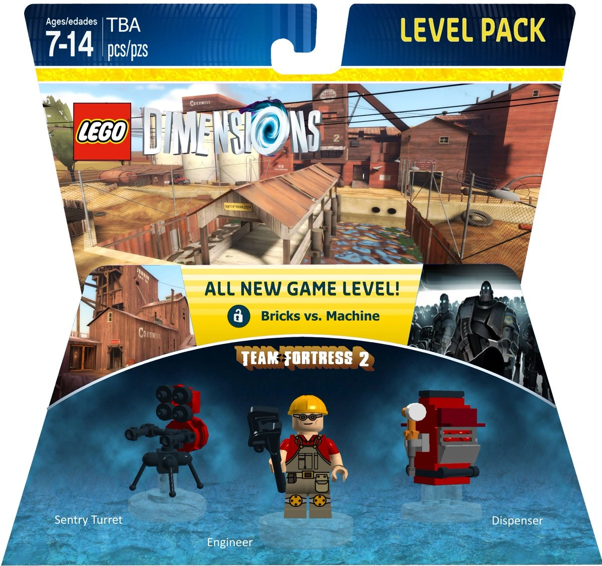 Team Fortress 2 Level Pack (Xsizter) | LEGO Dimensions Customs ...