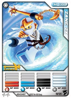 Karte 19 Zane ZX | Lego Ninjago Wiki | Fandom