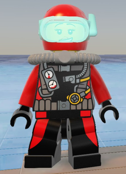 Scuba Diver | Lego Worlds Wiki | Fandom