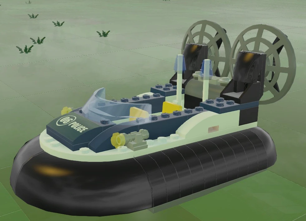 Swamp Police Hovercraft | Lego Worlds Wiki | Fandom
