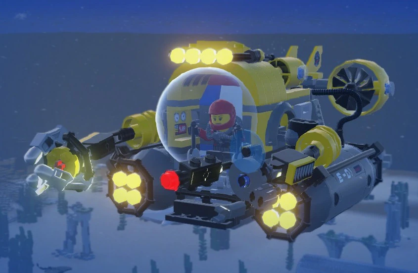 Deep Sea Submarine | Lego Worlds Wiki | Fandom
