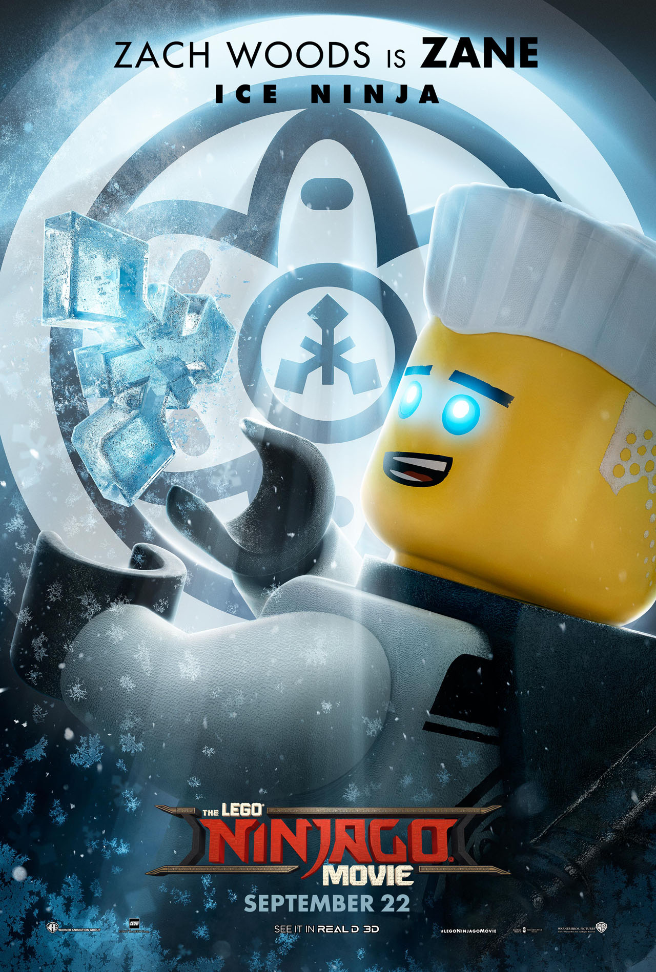 Image The Lego Ninjago Movie Poster Zane 2 Wiki Lego Fandom Powered By Wikia