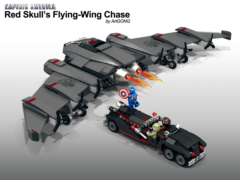 Red Skull's Flying-Wing Chase [My LEGO IDEAS Project] | Fandom