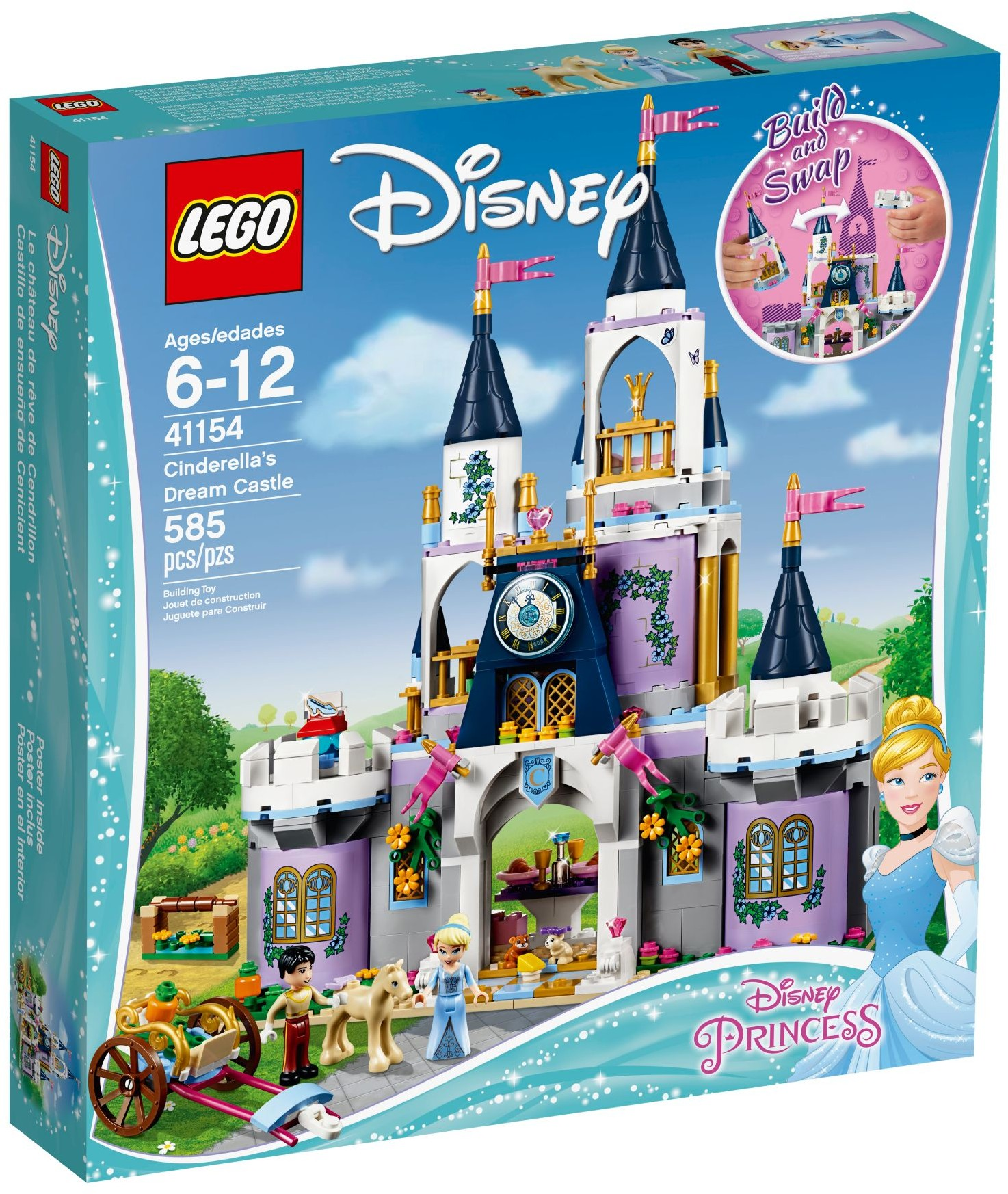 41154 Cinderella's Dream Castle | Brickipedia | FANDOM powered by Wikia