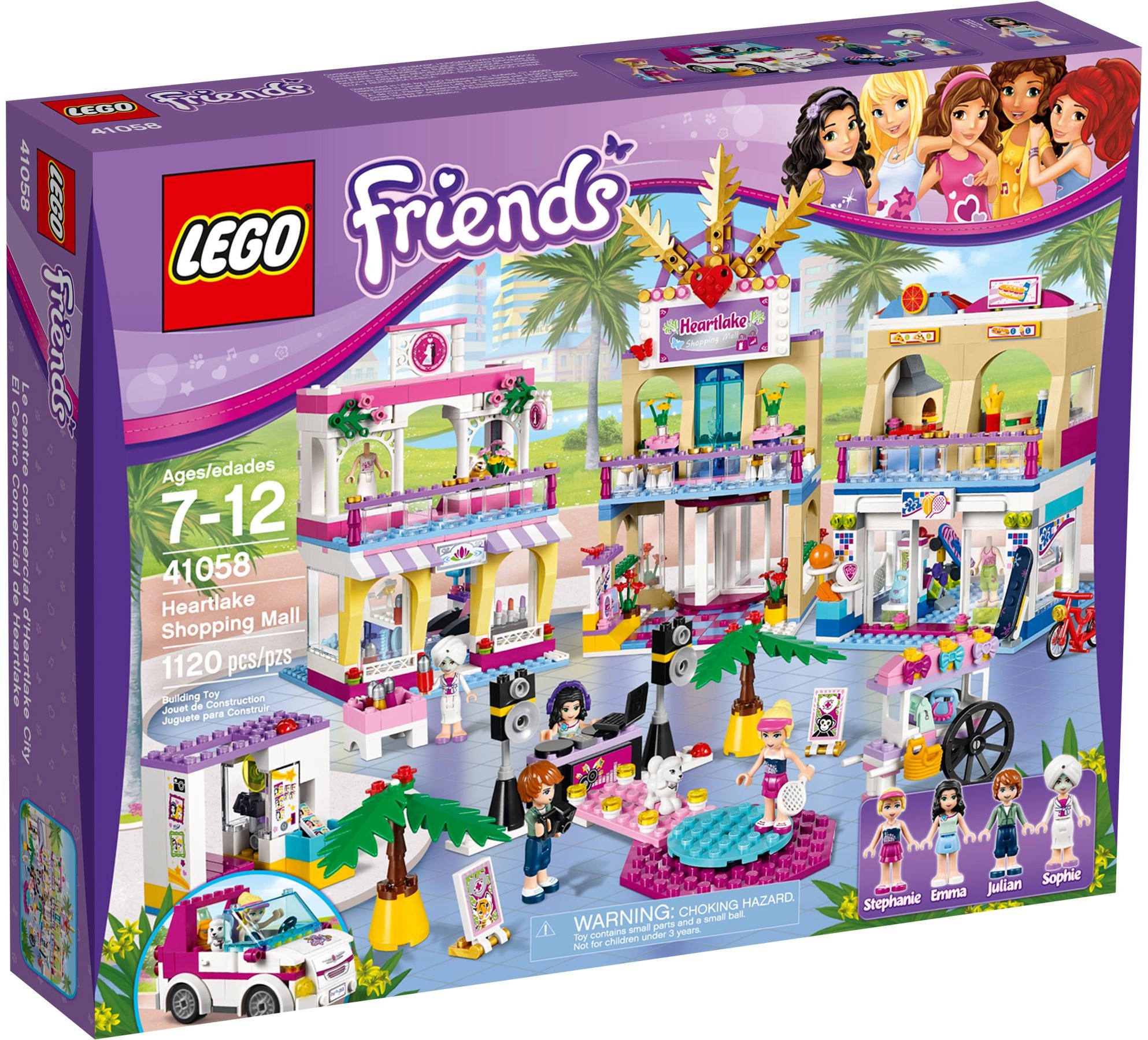 Heartlake Shopping Mall (41058) | LEGO Friends Wiki | FANDOM powered by ...
