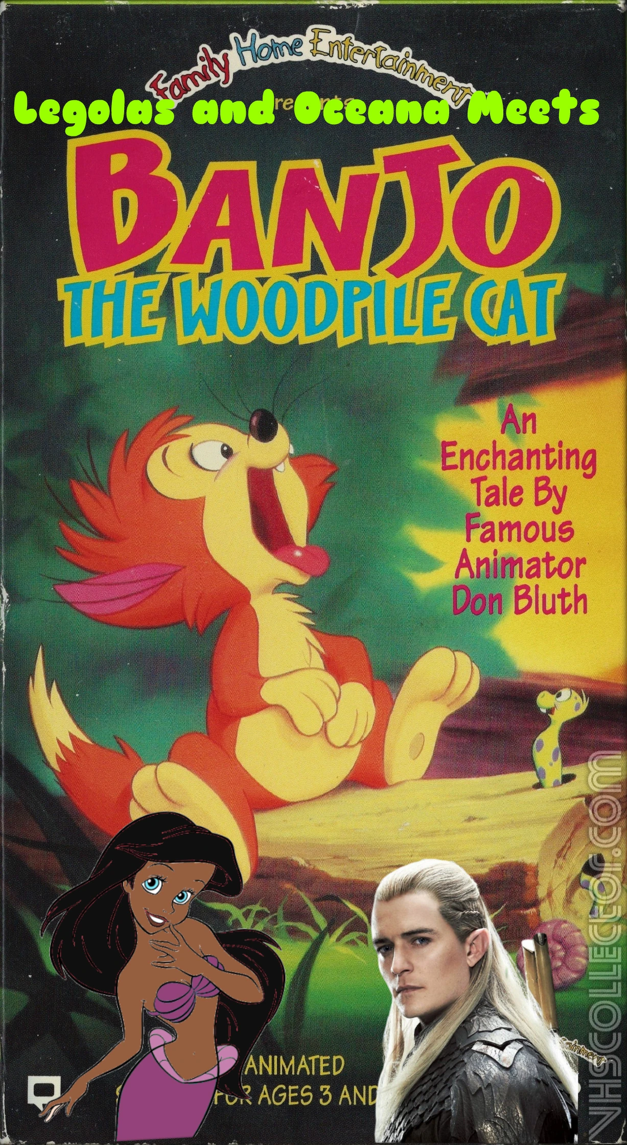 Legolas and Oceana Meets Banjo the Woodpile Cat | Legolas and Oceana's ...