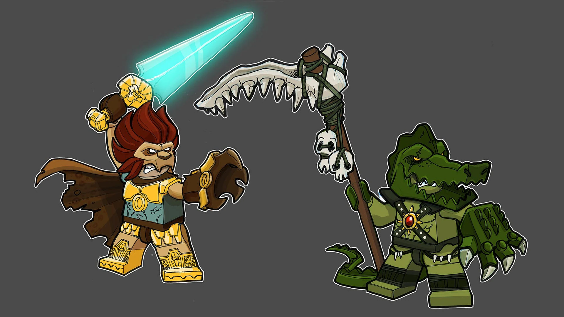 Image - AnimalKingdomCharactersCrocLionNewDesign.jpg | LEGO Legends of ...