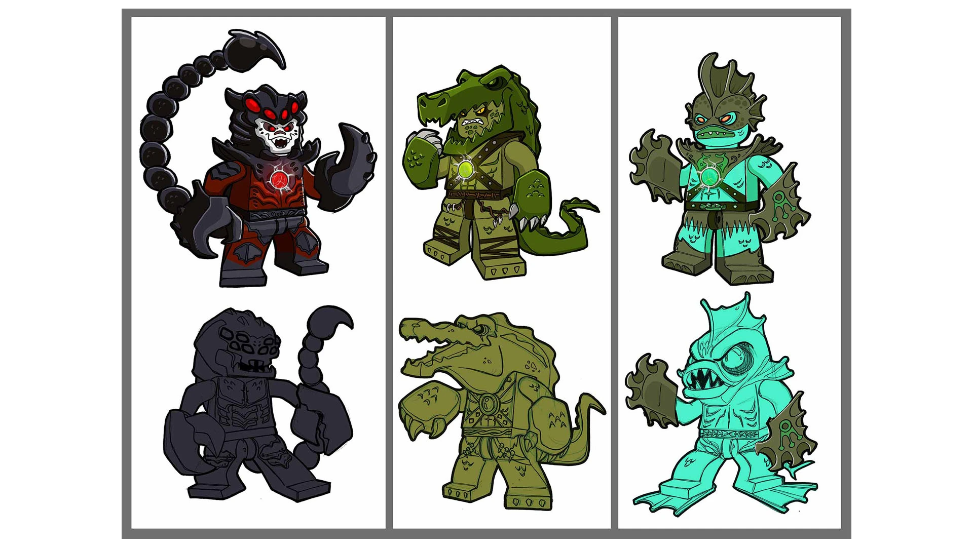 Image - Chima AnimalKingdom-Characters-MoreLessAnimals003.jpg | LEGO ...