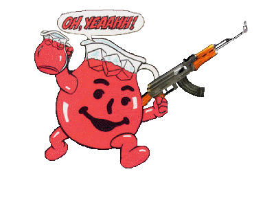 Image - Kool Aid Man With Gun.gif | LEGO Message Boards Wiki | FANDOM ...