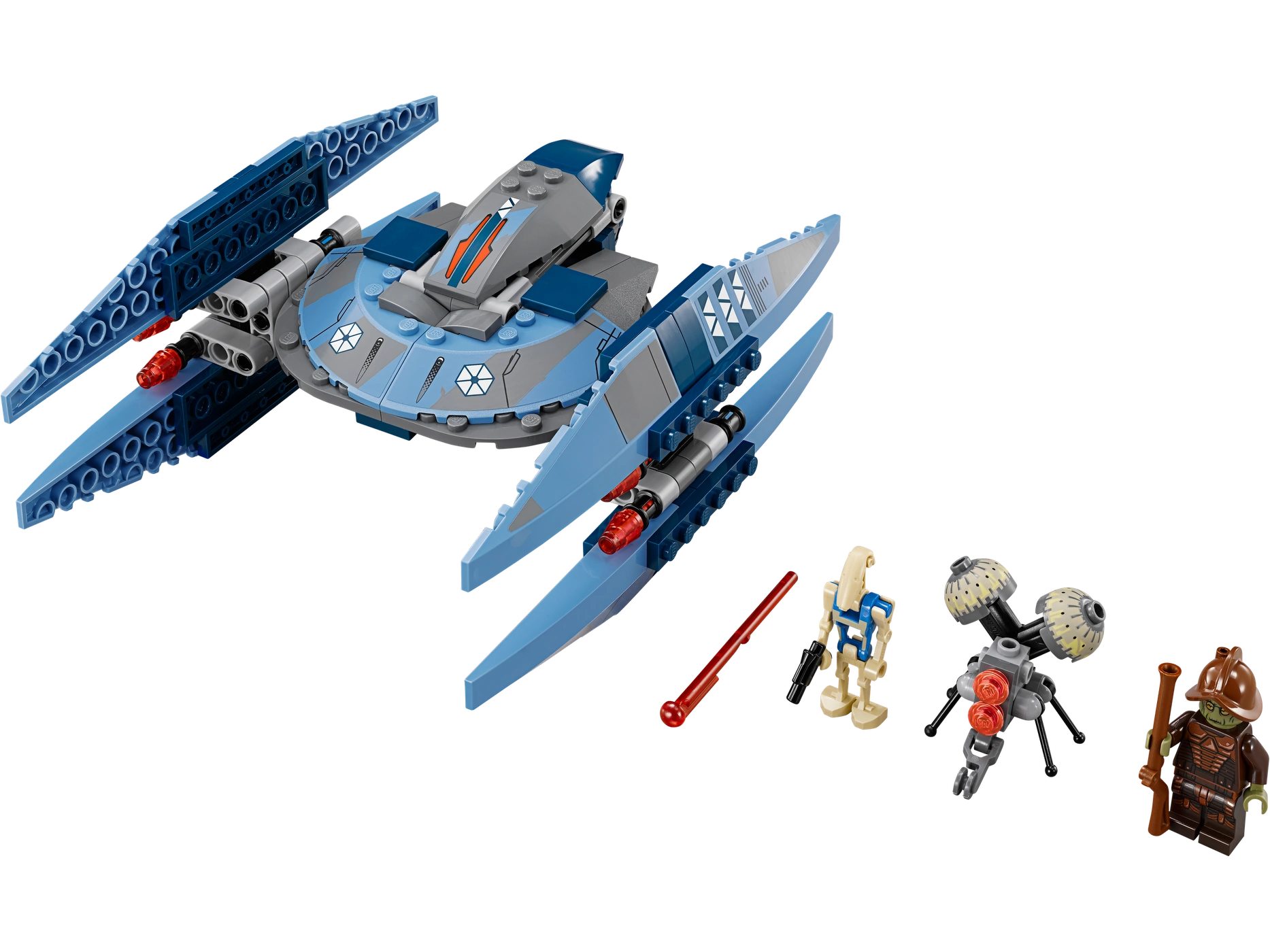 75041 Vulture Droid | Legopedia | Fandom