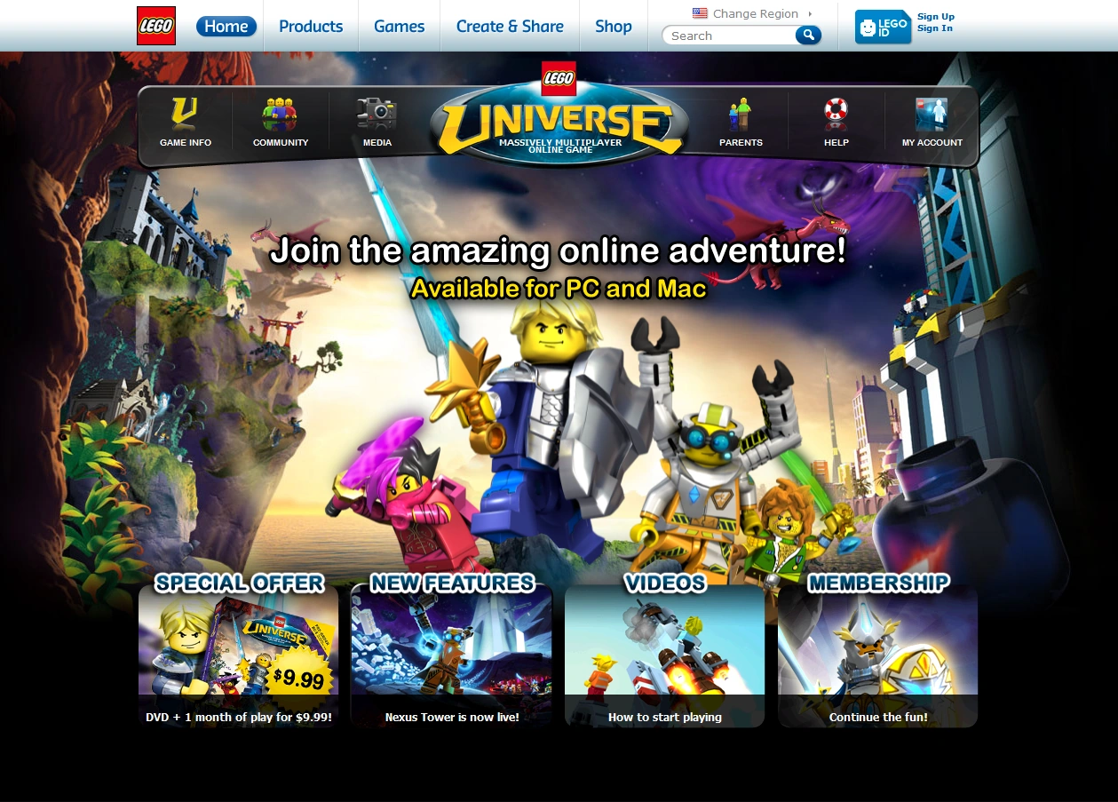 Category:LEGOUniverse.com | LEGO Universe Wiki | FANDOM powered by Wikia