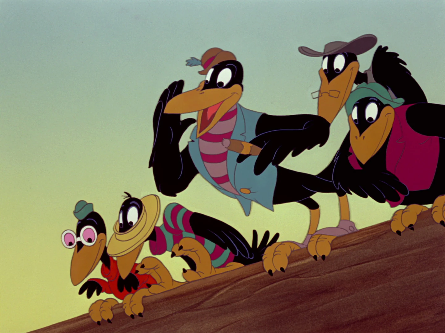 Corbeau Dessin Animé Dumbo