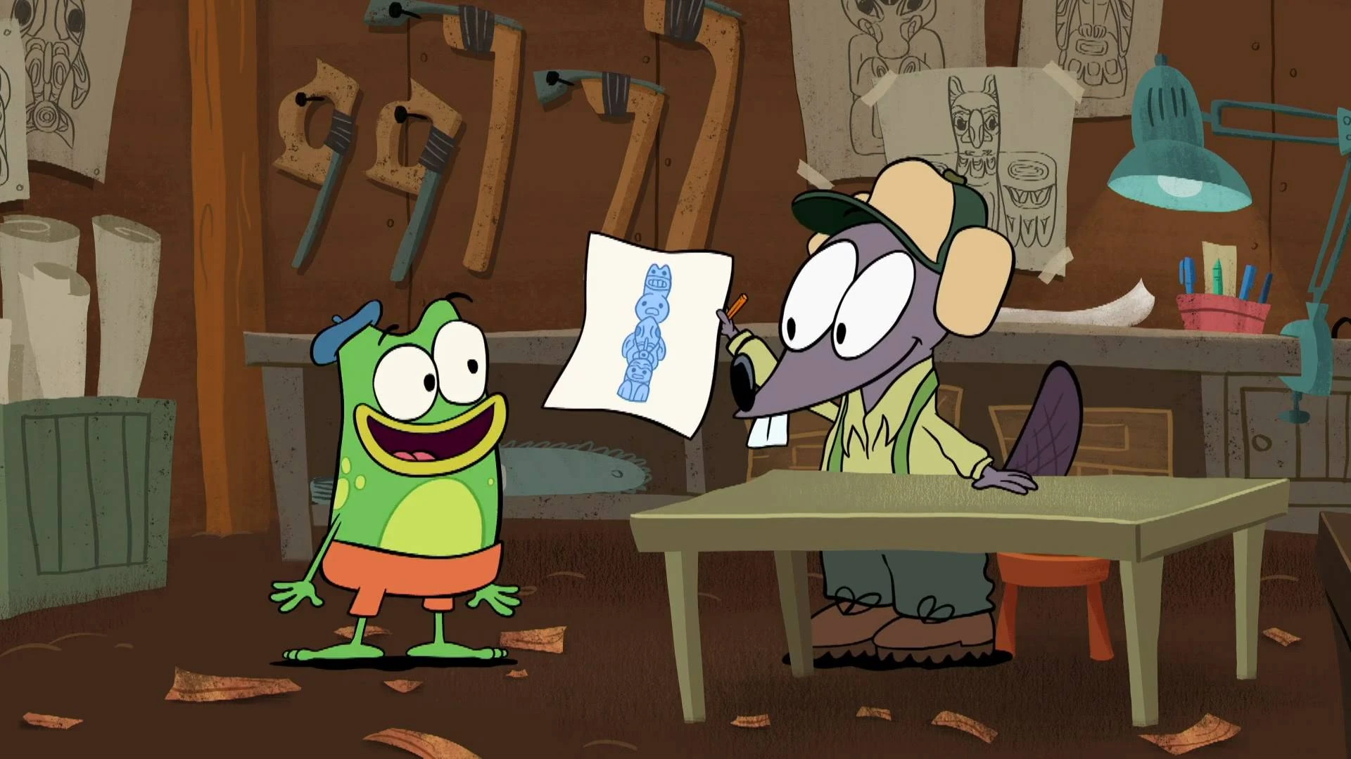 The Mighty Totem Pole | Let's Go Luna! Wiki | Fandom