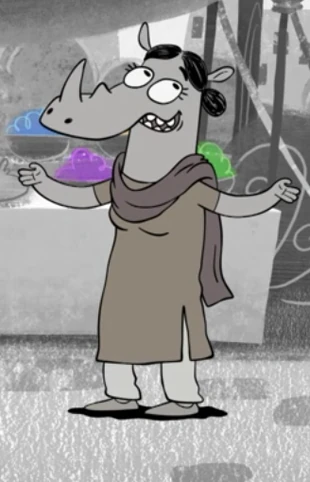 Rhino Lady | Let's Go Luna! Wiki | Fandom