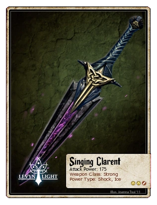 Singing Clarent | LevynLight Wiki | FANDOM powered by Wikia