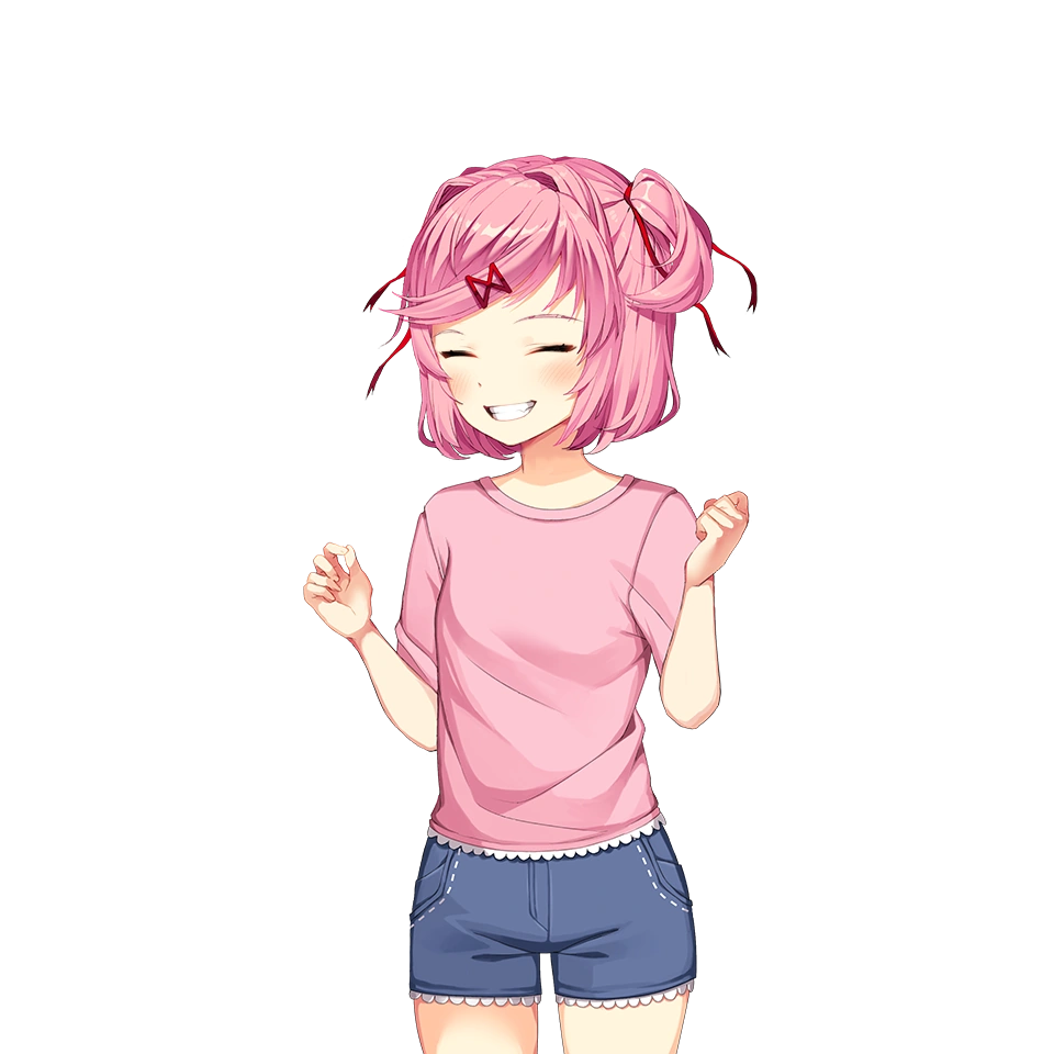 Doki Doki Literature Club: Natsuki by Cricketina on DeviantArt