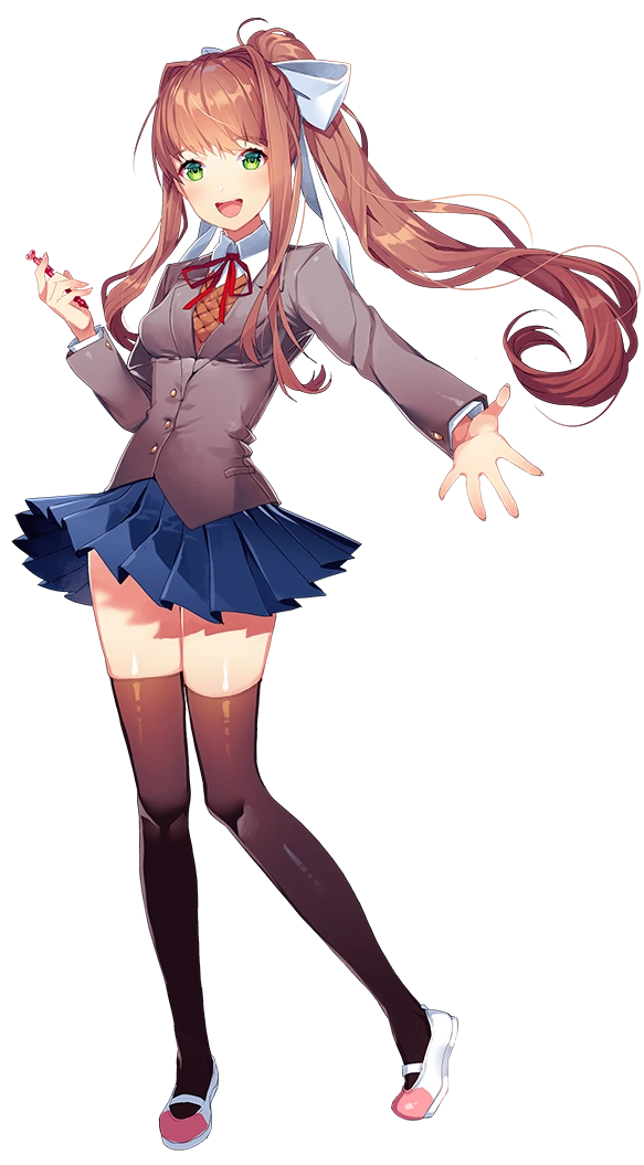 Monika (Doki Doki Literature Club!) | Wikia Liber Proeliis | FANDOM ...