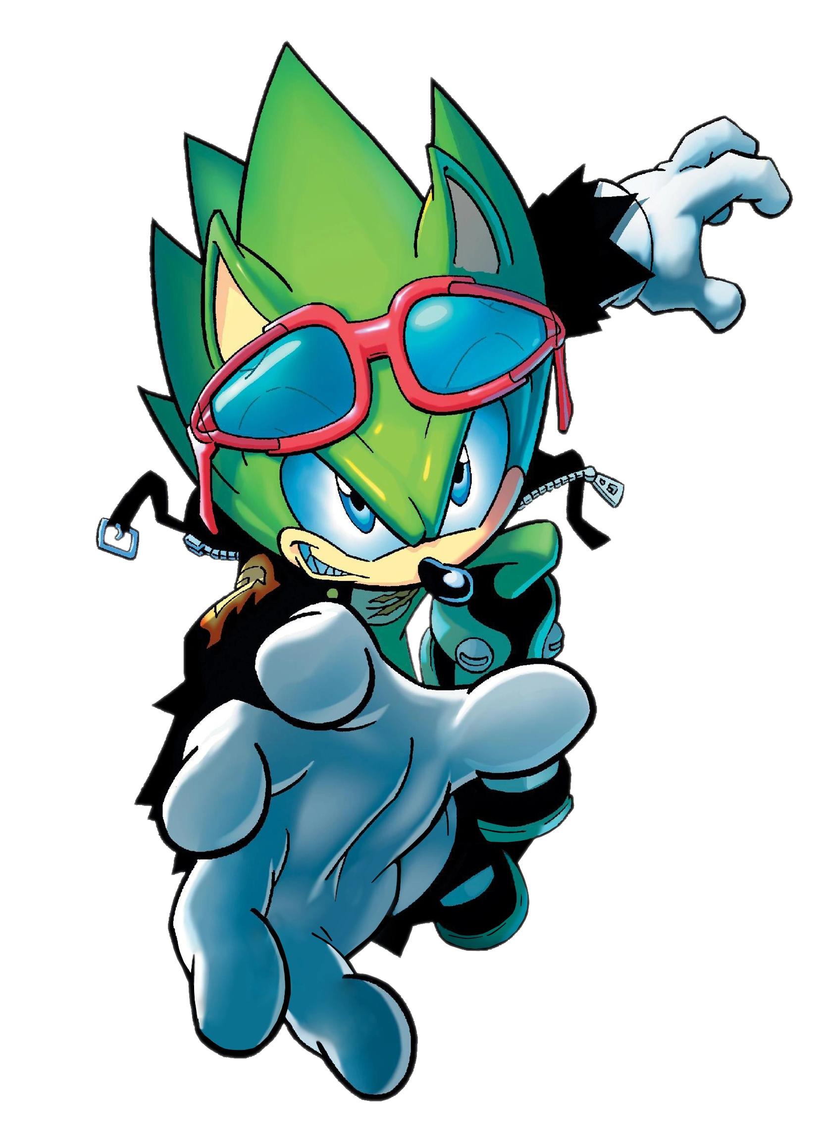 Scourge the Hedgehog (Archie Pré-Onda Gênese) | Wikia Liber Proeliis ...