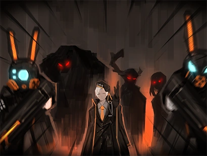 N51 squad (Madness Project Nexus) vs R Corp squad (Library of Ruina ...