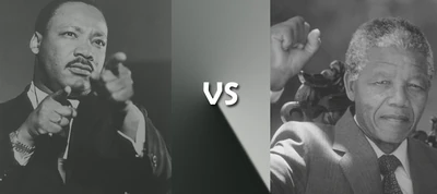 Nelson Mandela VS Marthin Luther King | Wiki Lideres historicos ...