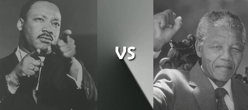 Nelson Mandela VS Marthin Luther King | Wiki Lideres historicos ...
