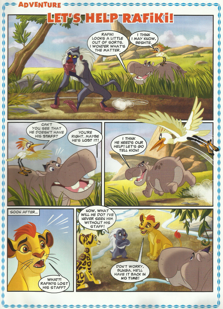 Lets Help Rafiki The Lion Guard Wiki Fandom Powered By Wikia
