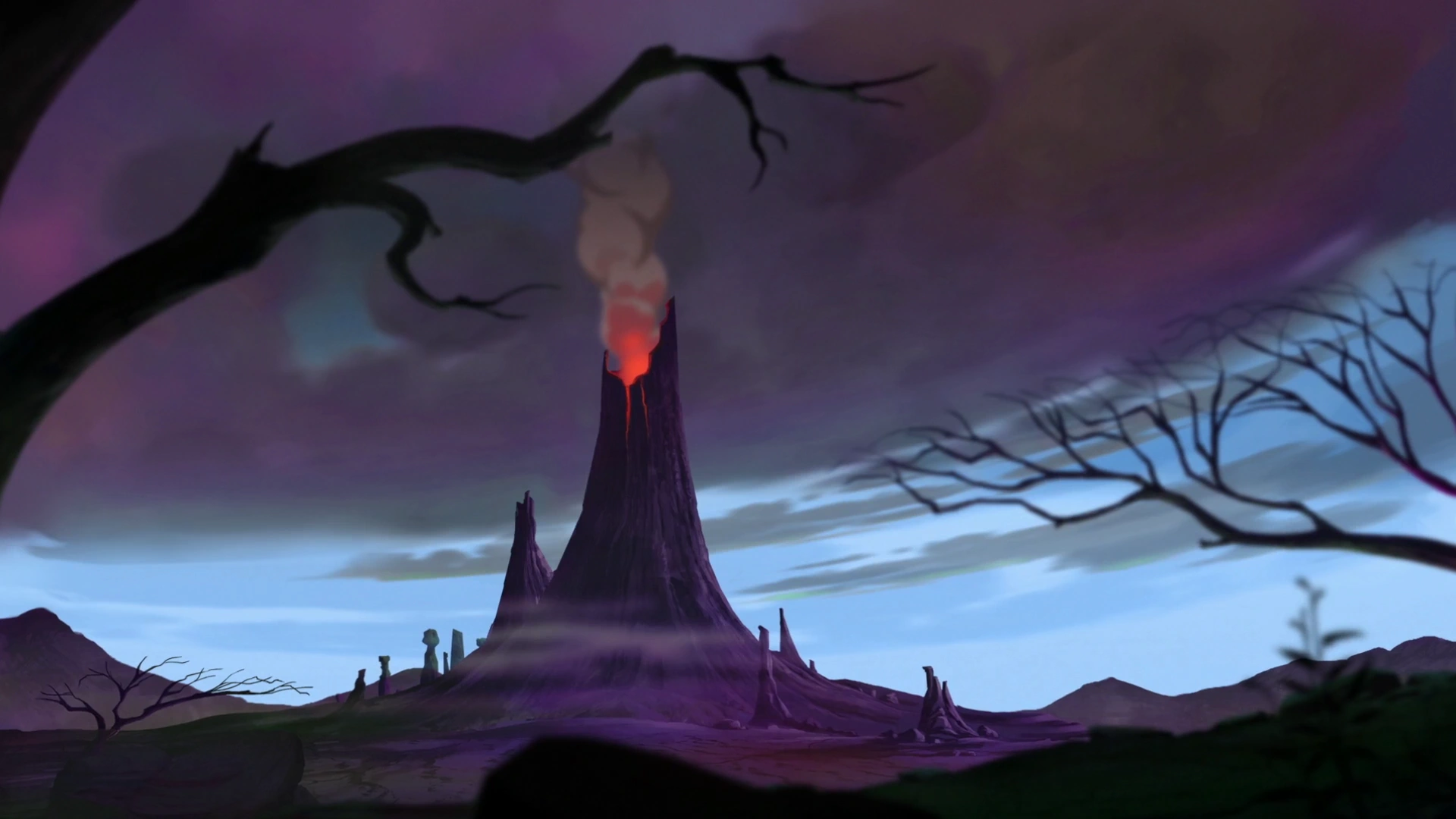 Outlands Volcano/Gallery/Rescue in the Outlands | The Lion Guard Wiki ...