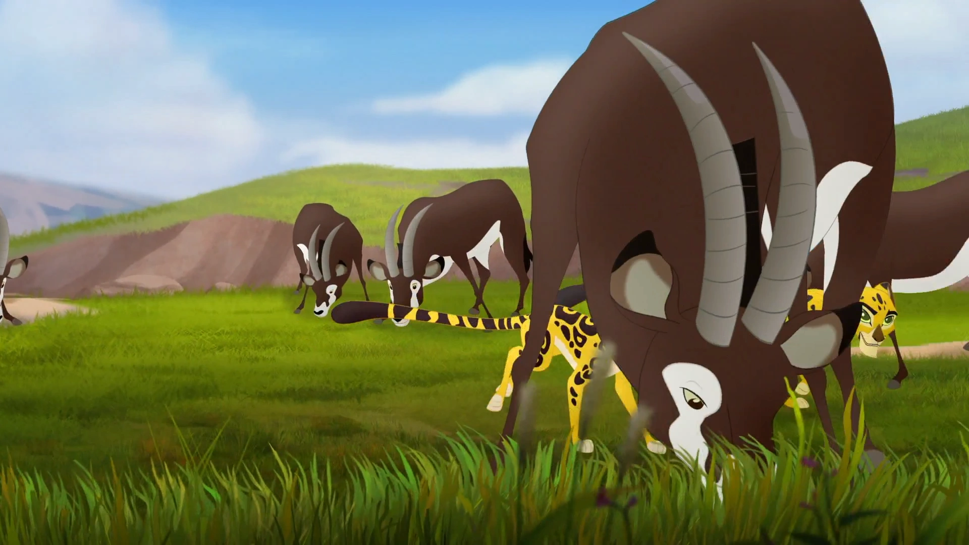 Sable Antelope 1/Gallery/Return to the Pride Lands | The Lion Guard ...