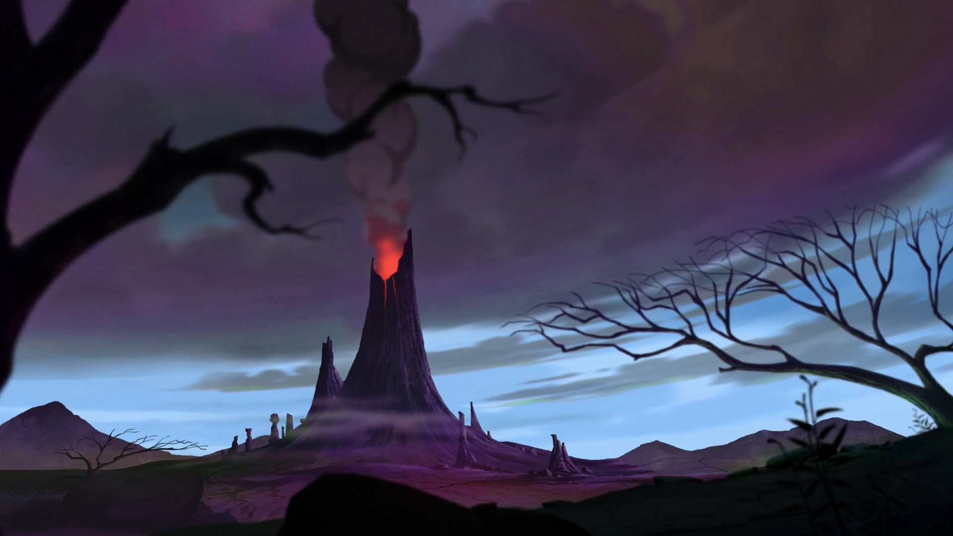 Outlands Volcano/Gallery/The Queen's Visit | The Lion Guard Wiki | Fandom