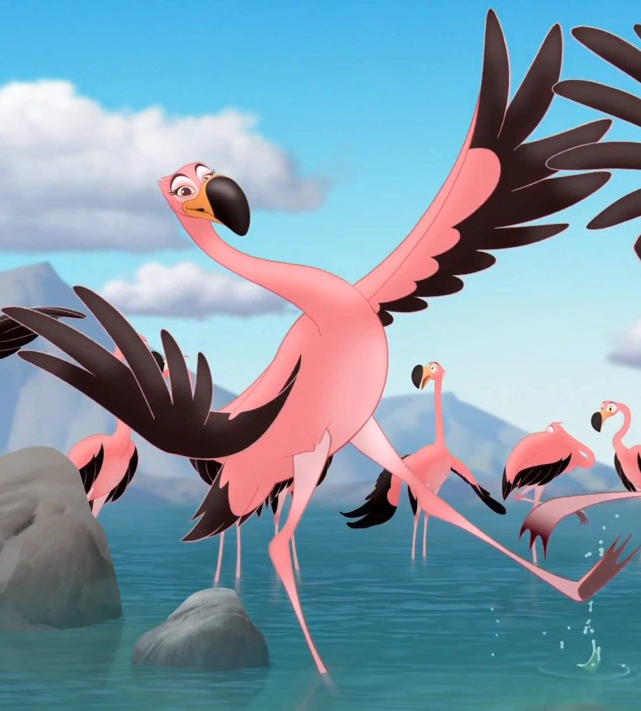 Flamingo Girl 1 | The Lion Guard Wiki | Fandom