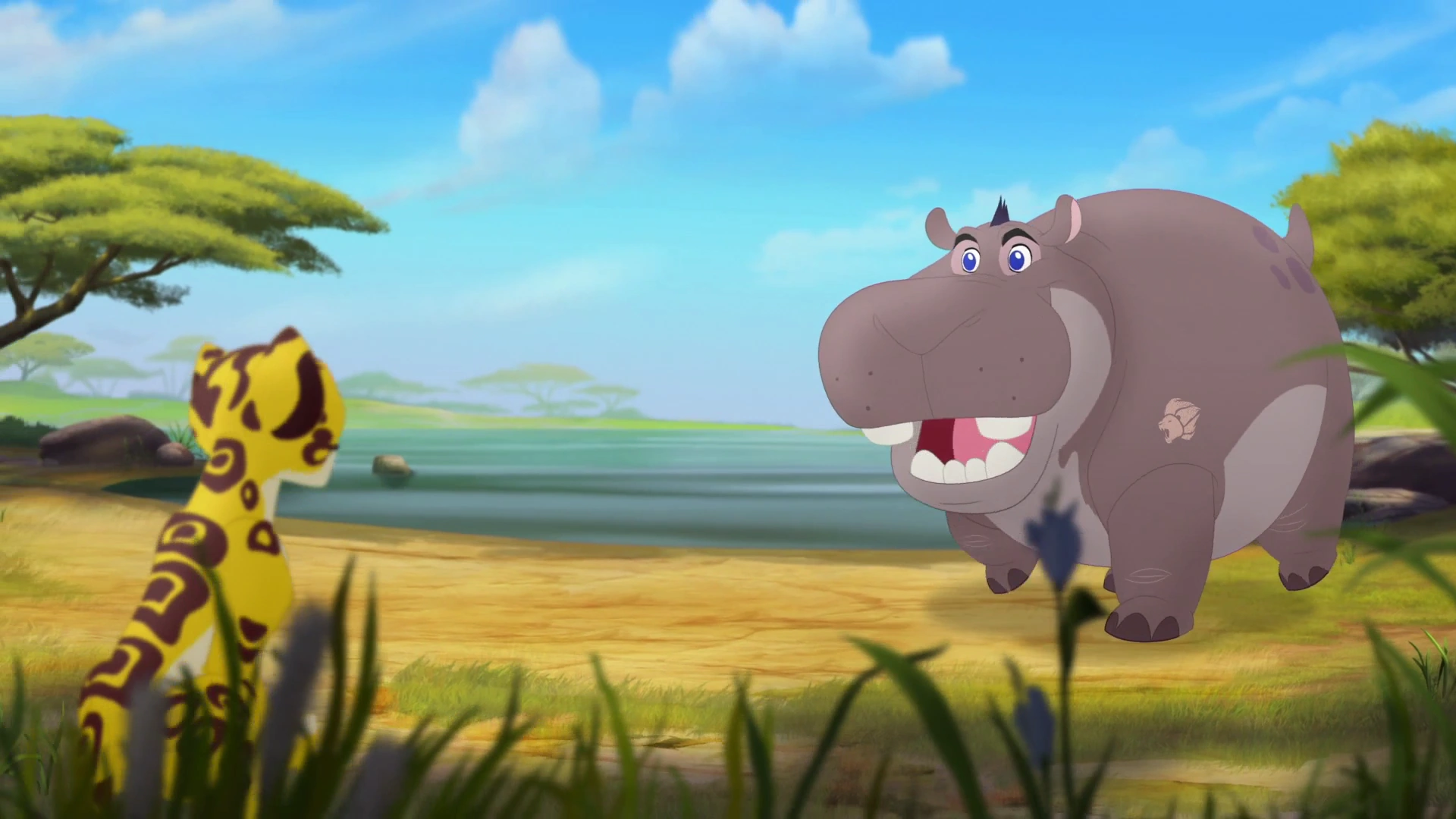 Watering Hole/Gallery/Fuli's New Family | The Lion Guard Wiki | Fandom