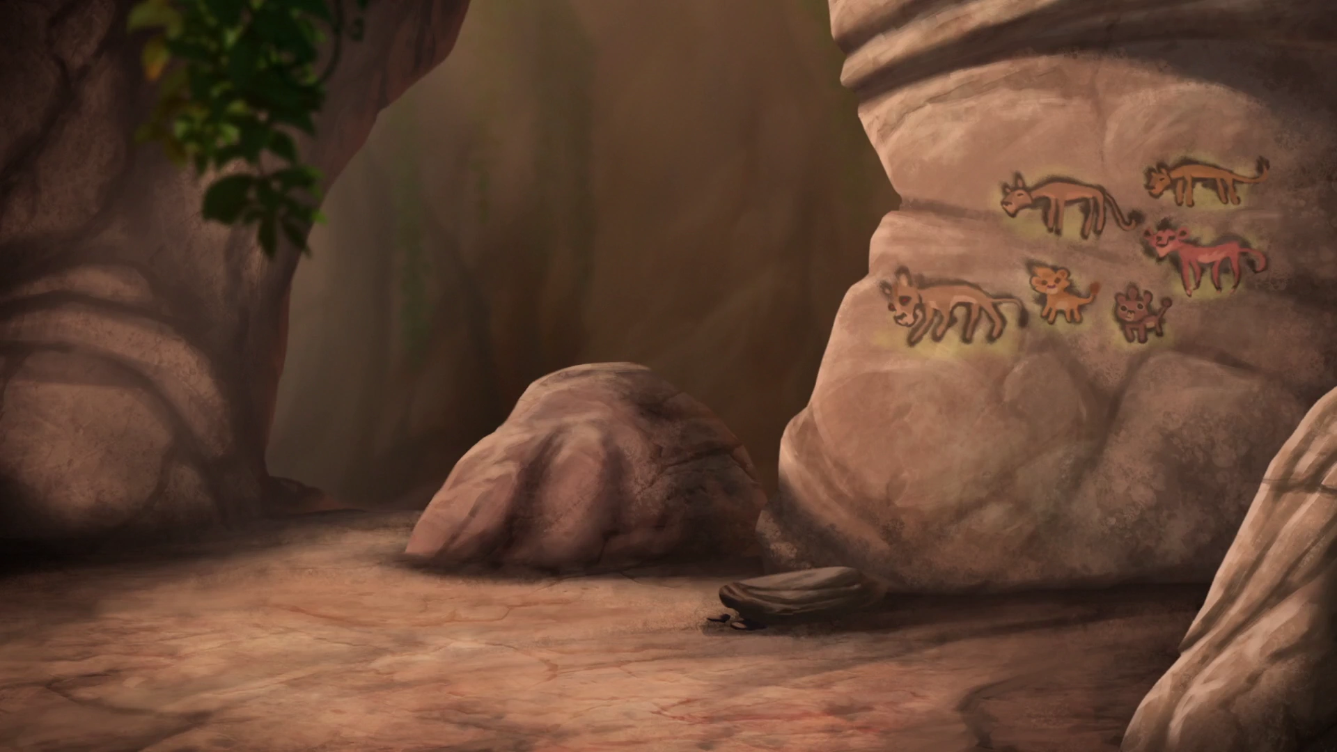 Kovu/Gallery/Cave of Secrets | The Lion Guard Wiki | Fandom