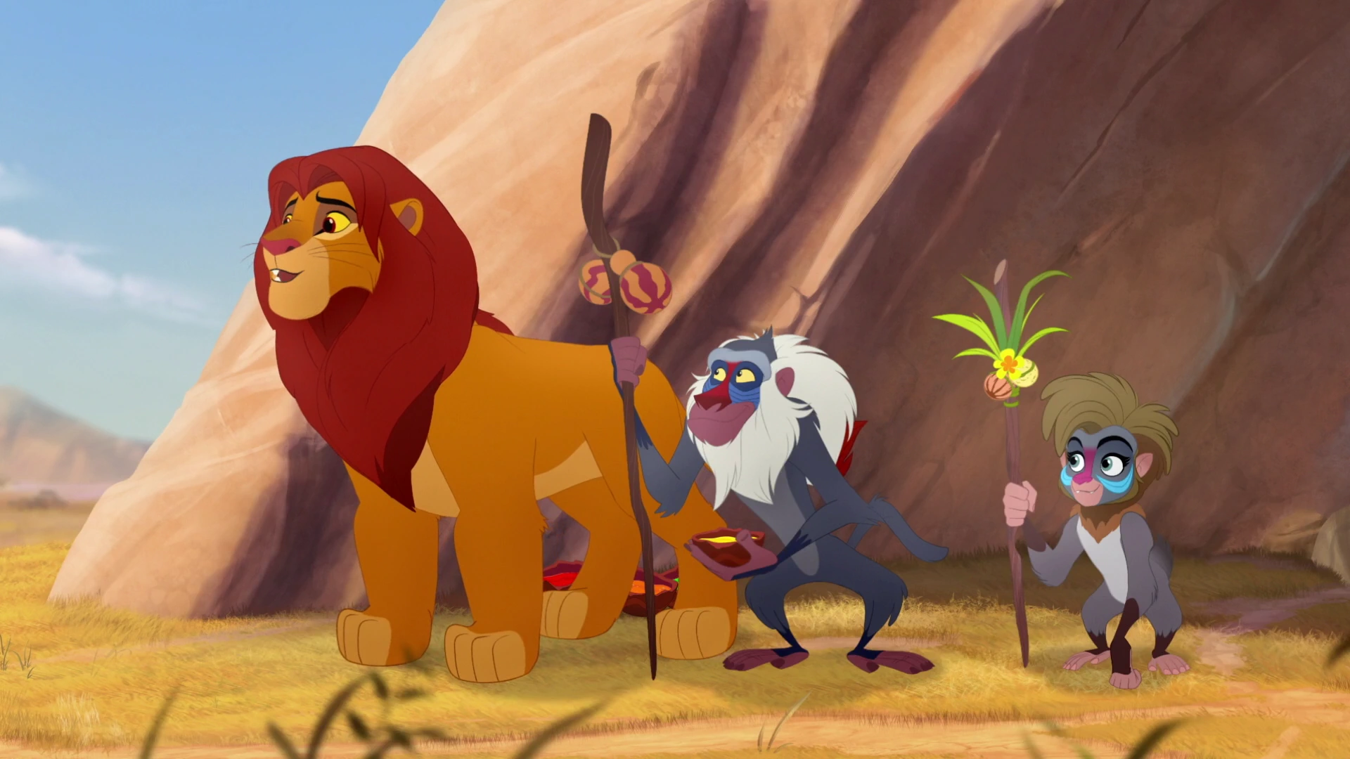 Simba/Gallery/Rafiki's New Neighbors | The Lion Guard Wiki | FANDOM ...
