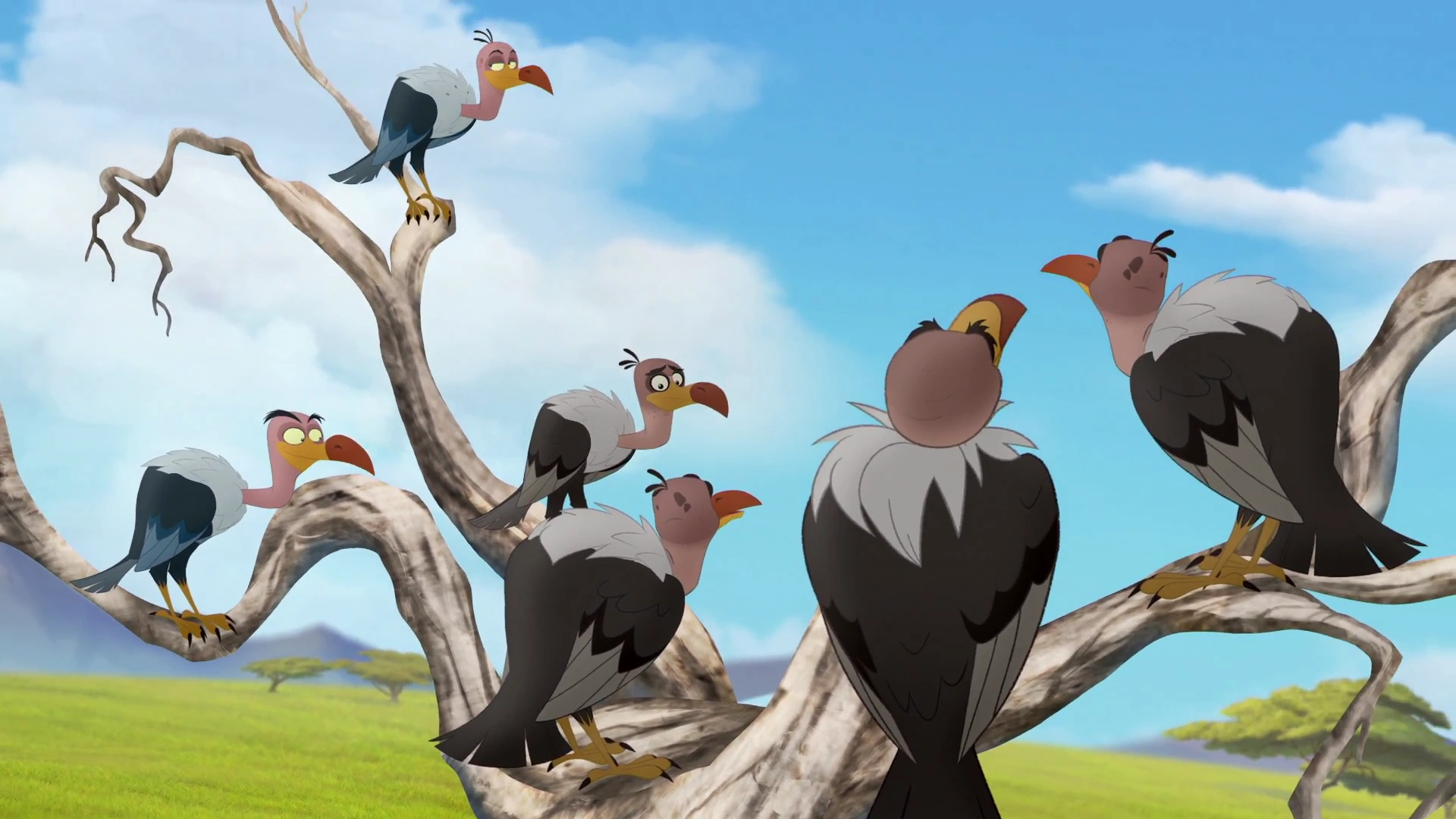 Male Vulture/Gallery/The Search for Utamu | The Lion Guard Wiki ...