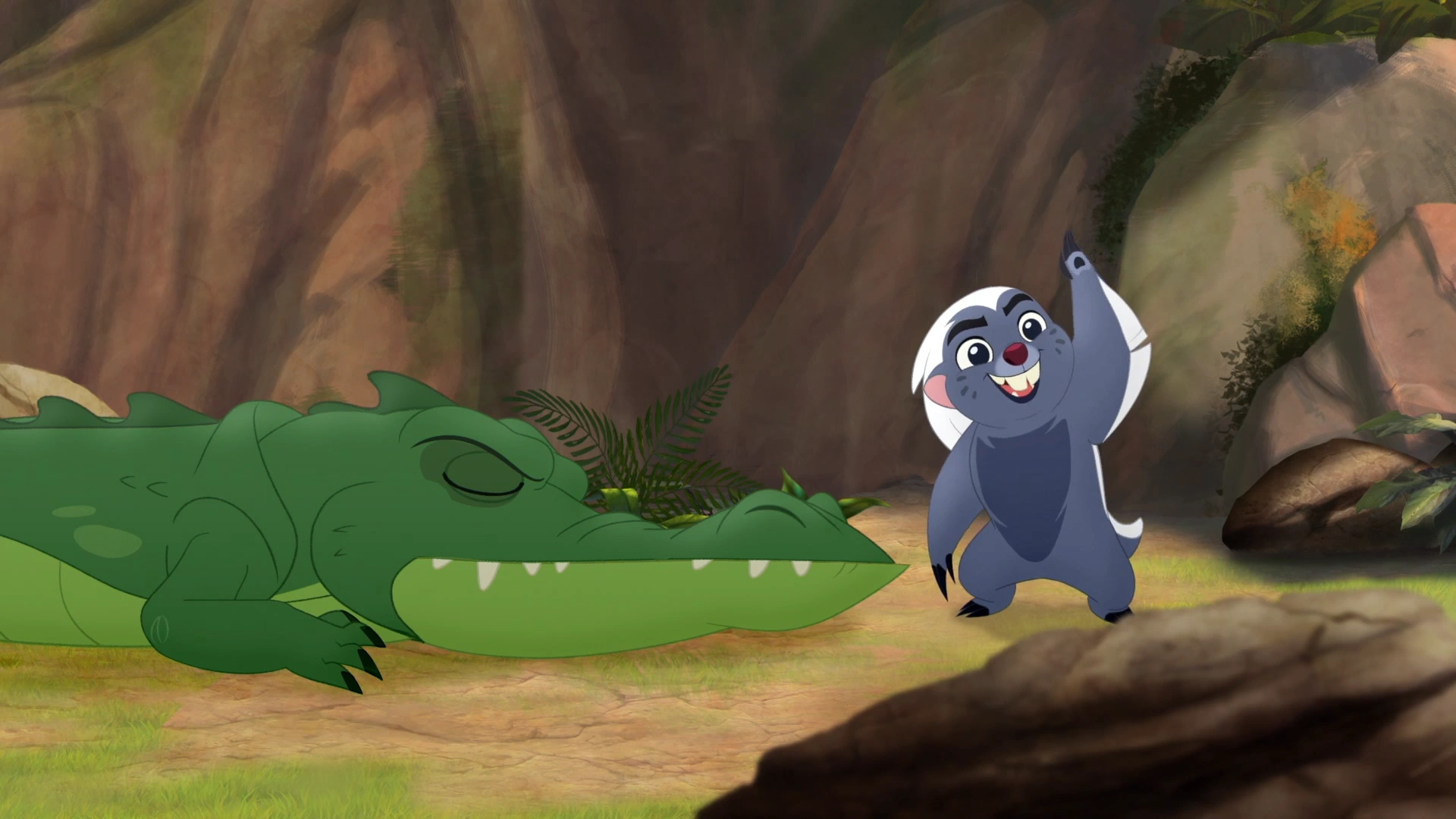 Male Crocodile/Gallery/Fuli's New Family | The Lion Guard Wiki | Fandom