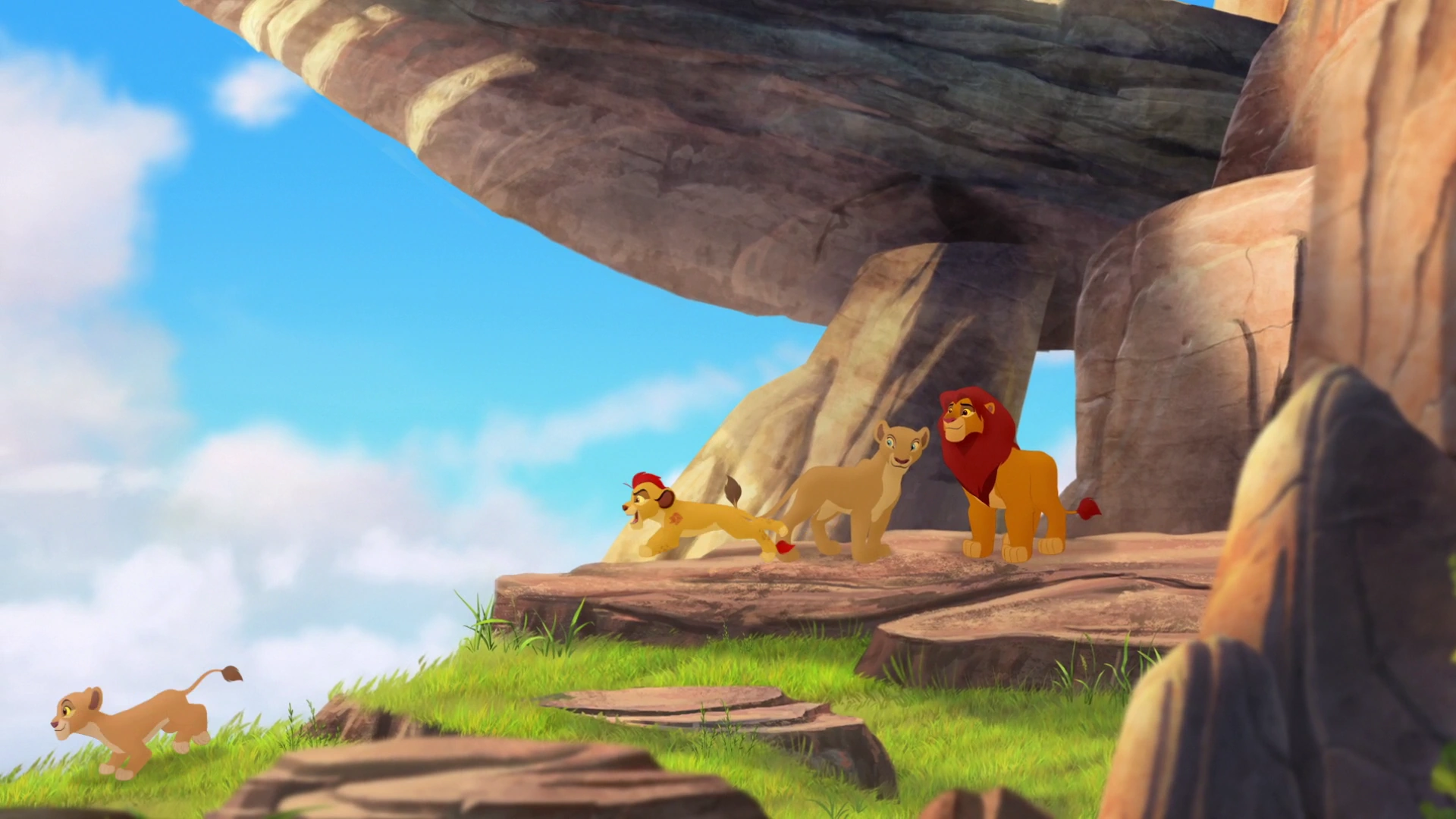 Kiara/Gallery/Bunga and the King | The Lion Guard Wiki | Fandom
